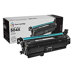 LD Remanufactured Toner Cartridge Replacement for HP 504X CE250X High Yield (Black)