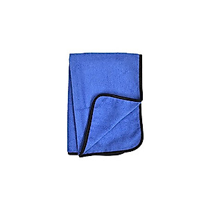 Detailer's Preference Cleaning and Drying Premium 390GSM Microfiber Towels, 16 by 24 Inches, 12 Pack