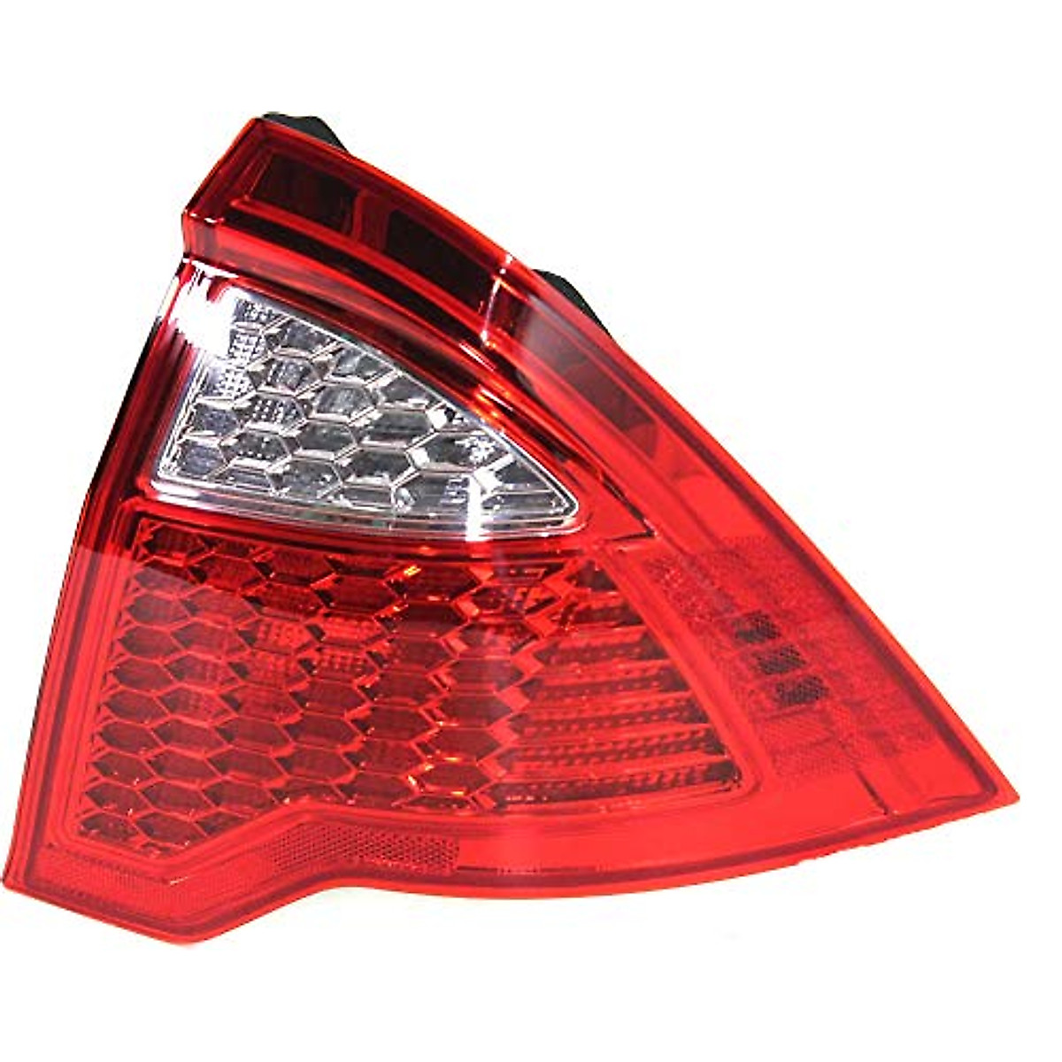 Evan Fischer Passenger Side Tail Light Compatible With 2010-2012 Ford Fusion Lens and Housing