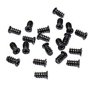 Black Computer Case Fan Screws for 60mm 80mm 90mm 120mm 140mm Fans (Pack of 1000)