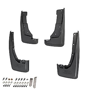 Front & Rear NZ6Z-16A550-AA, NZ6Z-16A550-BA OEM Mud Flaps for 2022-2024 Maverick