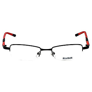 Reebok Designer Eyeglasses R1003 in Matte-Black 50mm DEMO LENS