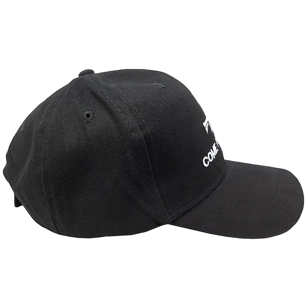Trade Winds M-4 Come and Take It Cati Black Cotton Adjustable Embroidered Baseball Hat Cap