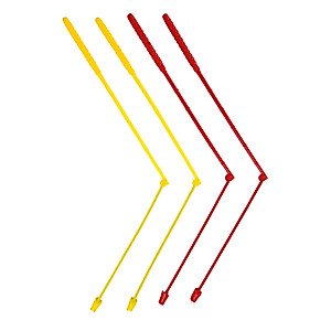 Haktoys Replacement Fishing Poles Kit Rods Set (Pack of 4) Non-Magnetic Poles Works Fishing Games and Other Compatible Fishing Board Games