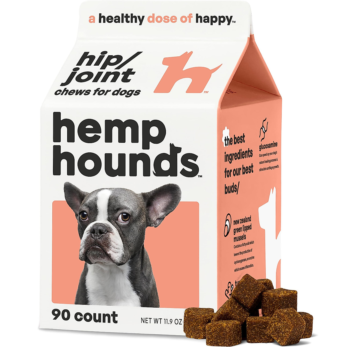 Hemp Hounds Bundle | Herbal Skin & Coat | Hip & Joint Chews for Dogs