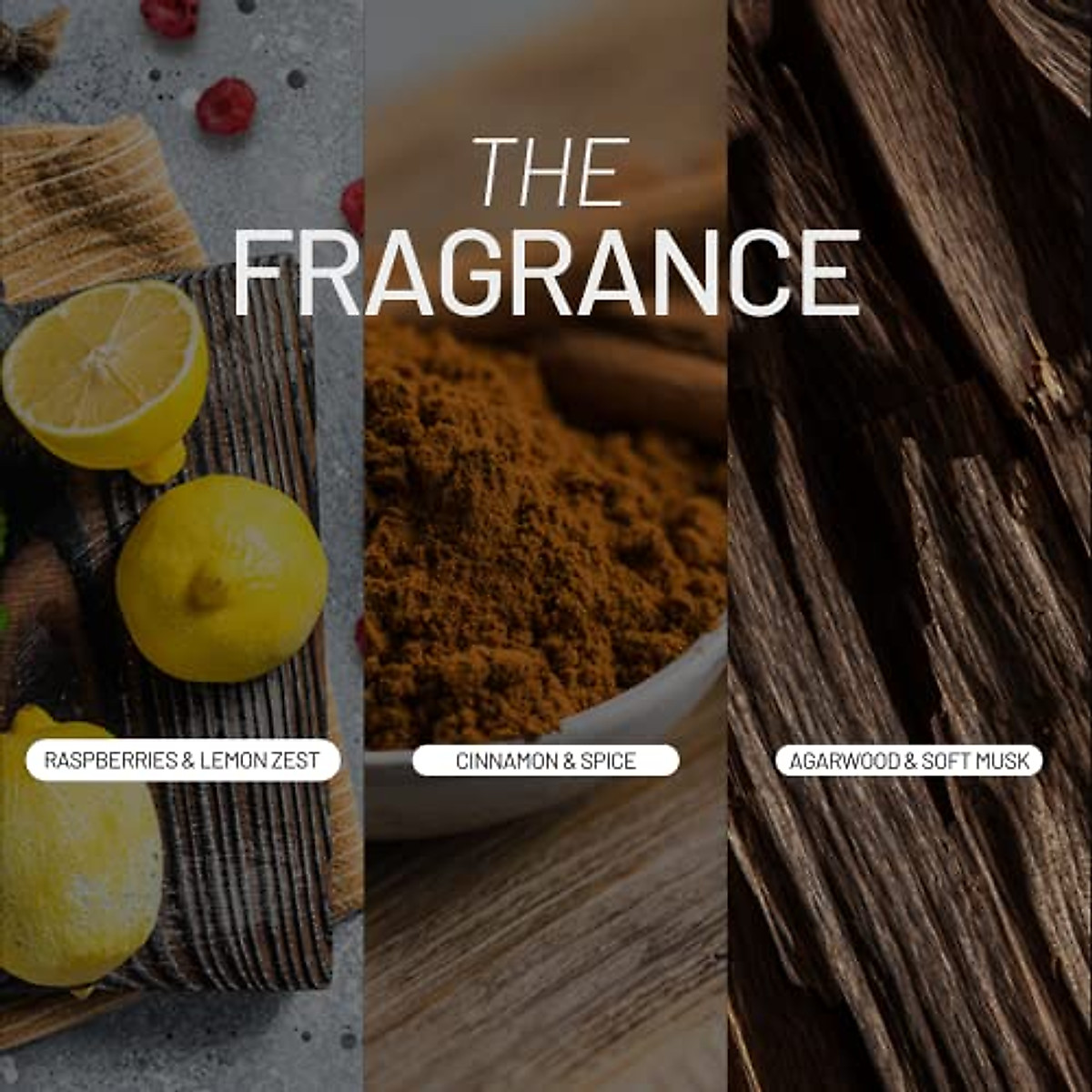 ZOUSZ Gold Oud Eau De Parfum - Earthy Oud Perfume with Raspberry, Cinnamon and Soft Musk - A Hypnotic Rich Scent 50mL