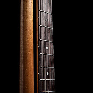 Latitude Lark Classic Electric Guitar, Alder Wood Nitro Paint Solid Body,Roasted Maple Thin C Neck Jumbo 21 Frets Modernist Fine Instrument, Rosewood fingerboard,Weight 7 lbs