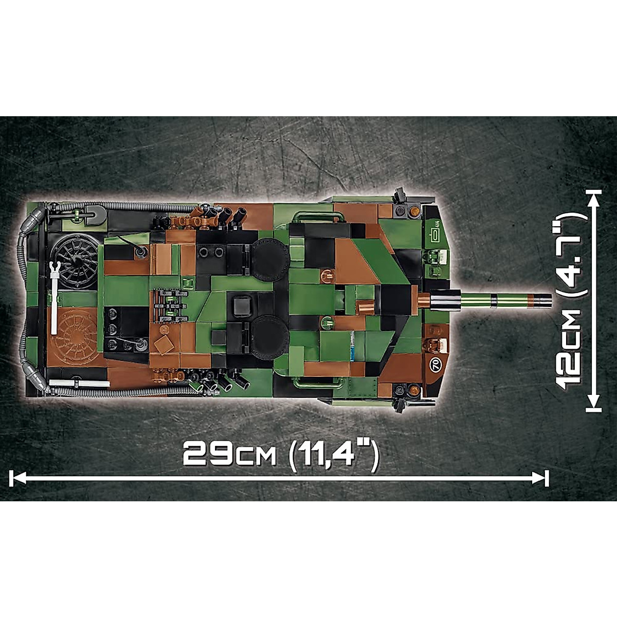 COBI Armed Forces Leopard 2A5 TVM German prototype tank