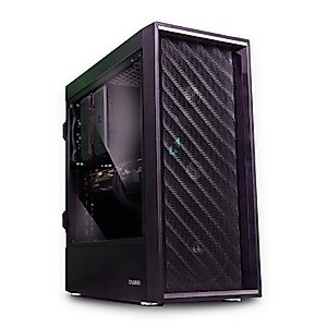 Zalman T7 Compact ATX/mATX Desktop Computer PC Case, 2 x 120mm Fans Preinstalled, 3D Wave Patterned Mesh Front Panel, Tinted Acrylic Side Panel, USB 3.0