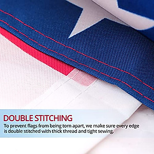 ANLEY Pack of 2 Fly Breeze 3x5 Foot Texas State Flag - Vivid Color and Fade proof - Canvas Header and Double Stitched - Texas State Flags Polyester with Brass Grommets 3 X 5 Ft