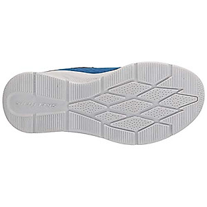 Skechers boys Microspec Max Sneaker, Royal/Black, 13 Little Kid US
