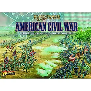 WarLord Black Powder Epic Battles American Civil War Starter Set Military Table Top Wargaming Plastic Model Kit 311514001 , Green