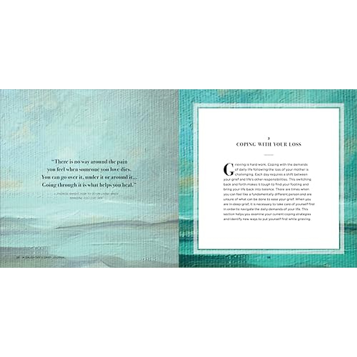 A Daughter's Grief Journal: Daily Prompts and Exercises for Navigating the Loss of Your Mother