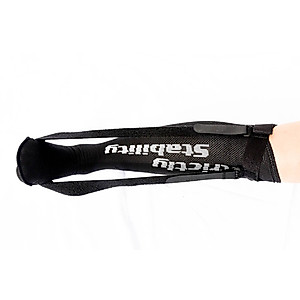 StrictlyStability Double Strap Night Sock for Plantar Fasciitis and Achilles Tendonitis (Large)