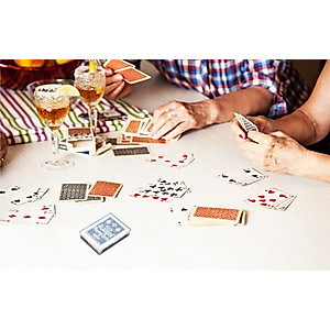 kediyoo 4PCS Playing Card Deck Cases Clear Plastic Gaming Game Card Holder Organizer, Snaps Closed Clear Card Box, Plastic Card Storage Box, Empty Trading Card Storage Box (NO CARDS)