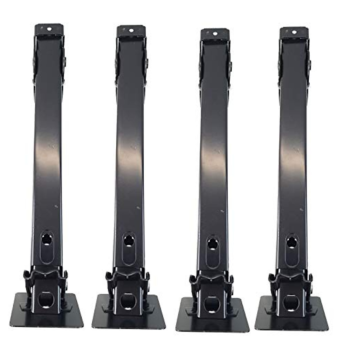 Class A Customs | 4 Pack Long 1,000 lb. Capacity RV Cargo Trailer Telescoping Swing Down Jacks 16" - 22.5" Extended 1319410-1622-4PK