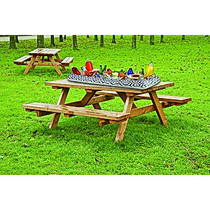 Inflatable Buffet Cooler Tray for Parties – Food and Drink Ice Cooler Extra Large 52” x 28” Inch Server Pool Party Floating Picnic BBQ Indoor and Outdoor