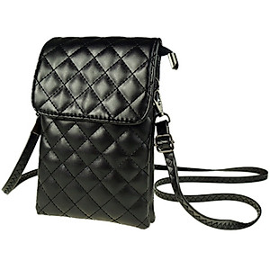 YaJaMa Small Shoulder Crossbody Bag Purse Leather Cellphone Pouch for Travel Daily Use (Gold)