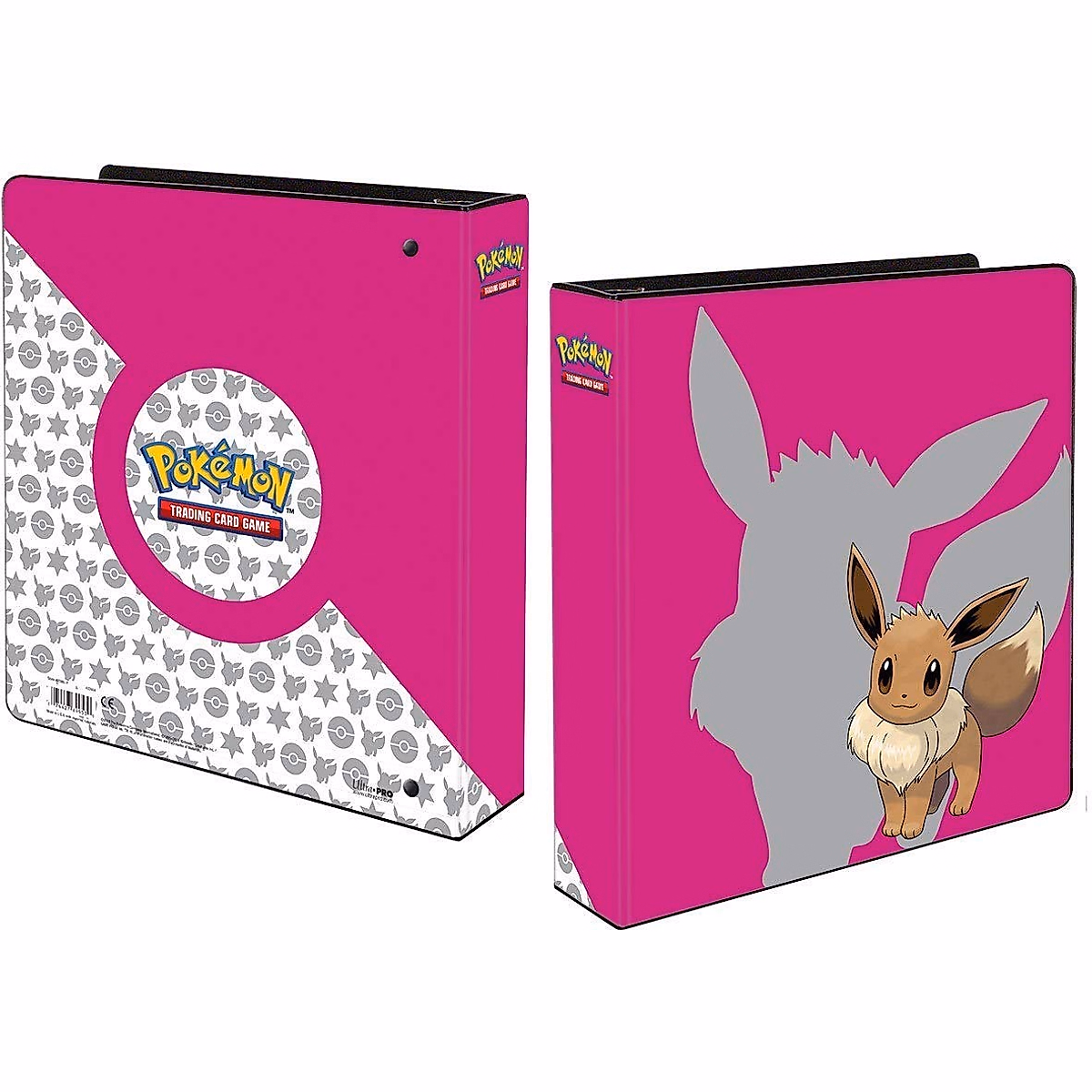 Ultra Pro:-Pokemon Eevee Trading Card Game, 3 Ring Album Holds 9 Pocket Pages, Durable