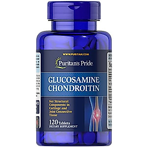 Puritans Pride Glucosamine Chondroitin Mini Tabs Tablets, 120 Count