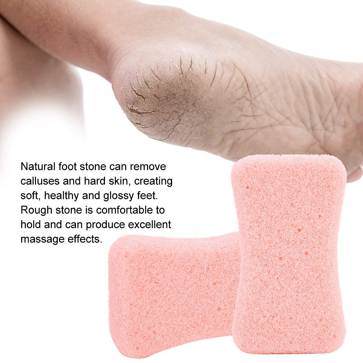 Pumice Stone, 4pcs Foot Pumice Stone Stone Foot Pumices Pedicure Scrubber Pumice Stone For To Remove Dead Skin[]