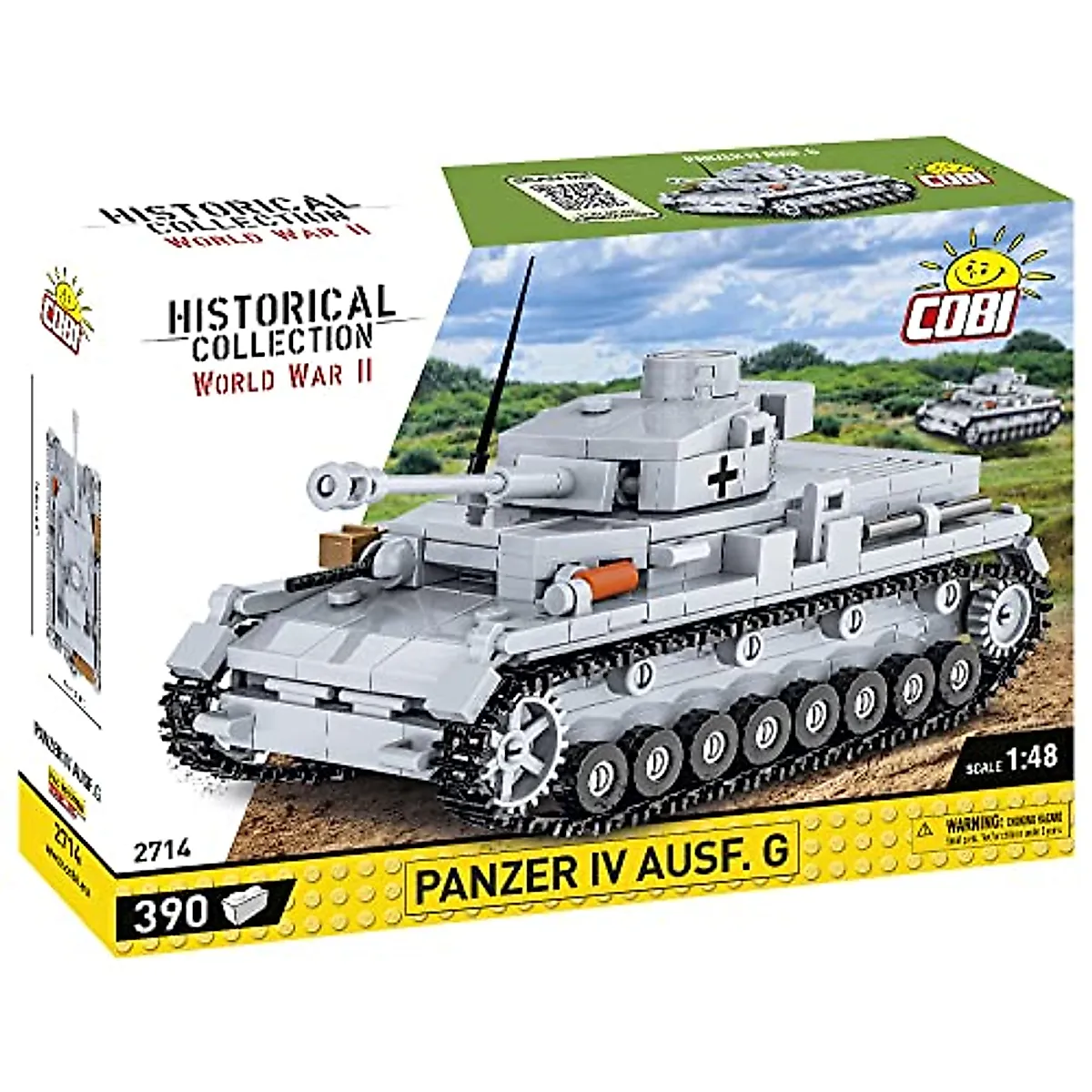 COBI Historical Collection World War II Panzer IV AUSF. G Tank