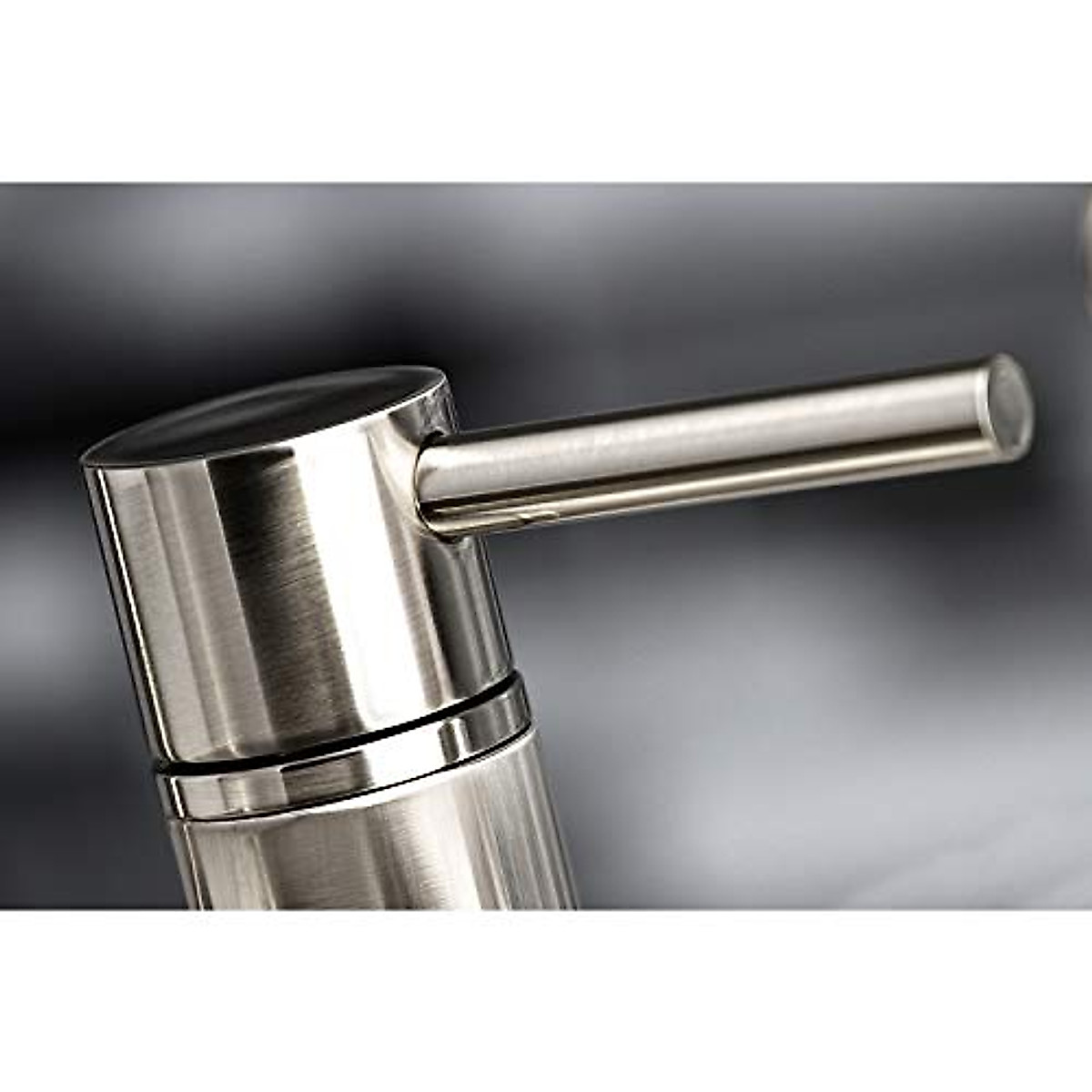 Kingston Brass KS8288DLBS Concord Bridge Kitchen Faucet, Brushed Nickel, 14 x 8.38 x 12.19