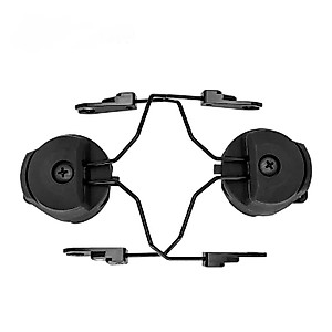 Bifrost Gear Tactical Helmet Rail Adapter for Sordin & TCI Headset (Black)