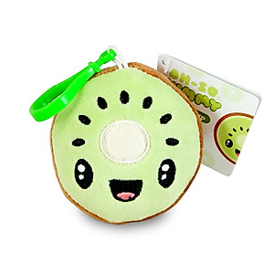 Scentco Fruit Troop Backpack Buddies - Scented Plush Toy Clips (Kiwi)