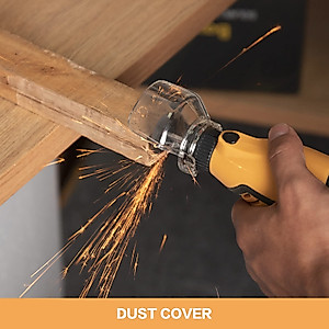 HANDSTAR 160pcs Rotary Tool Kit,10000-35000RPM with Flex Shaft for Grinding Carving Polishing