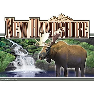 CafePress New Hampshire Moose Mug Ceramic Coffee Mug, Tea Cup 11 oz