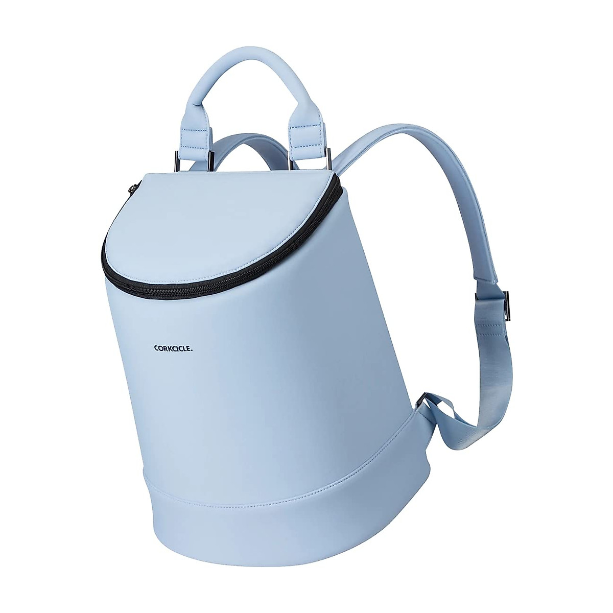Corkcicle EOLA Soft Cooler Backpack, Periwinkle, Waterproof and Leak Proof Insulated Bag, Perfect for Wine, Beer, and Ice Packs, Camping Cooler, Hiking Cooler, Beach Cooler