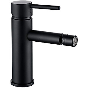 MINJING Toilet Bidet Faucet Set Kit Brass Hand Bidet Faucet for Bathroom Single Handle Sinks Mixer Tap Cold and Hot Water Tap