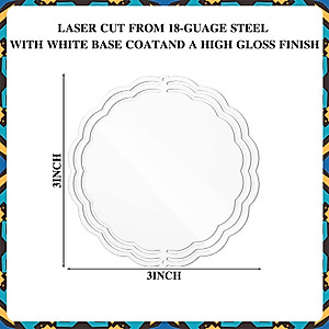 10 Pack 8 Inch Sublimation Wind Spinner Blanks 3D Aluminum Wind Spinners Hanging Wind Spinners DIY Crafts Ornaments for Indoor Outdoor Garden Yard Window Porch Front Door Decoration