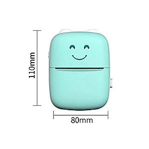 2 Pcs Portable Photo Printer Pocket Mini Printers for DIY Painting Journal Zero Ink Printing Technology