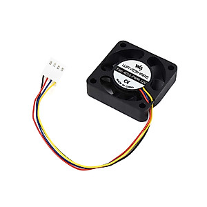 Waveshare Dedicated Cooling Fan for Compute Module 4 IO Board PWM Speed Adjustment