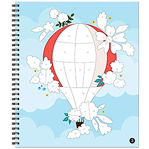 Brain Games - Sticker by Number: Garden Blooms