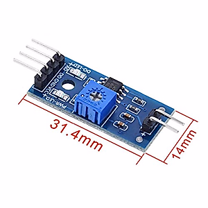 HiLetgo 5pcs LM393 3.3V-5V Soil Moisture Detect Sensor Soil Moisture Sensor Soil Hygrometer Detection for Arduino Automatic Watering System Robot Smart car