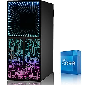 Gaming PC Desktop Intel core i7 6th Gen, Horizon+, GT-1030 4GB DDR4, 16GB RAM, 1TB SSD + 2TB HDD, HDMI, DVI, VGA, RGB Keyboard Mouse, Windows 10 Professional (Renewed)