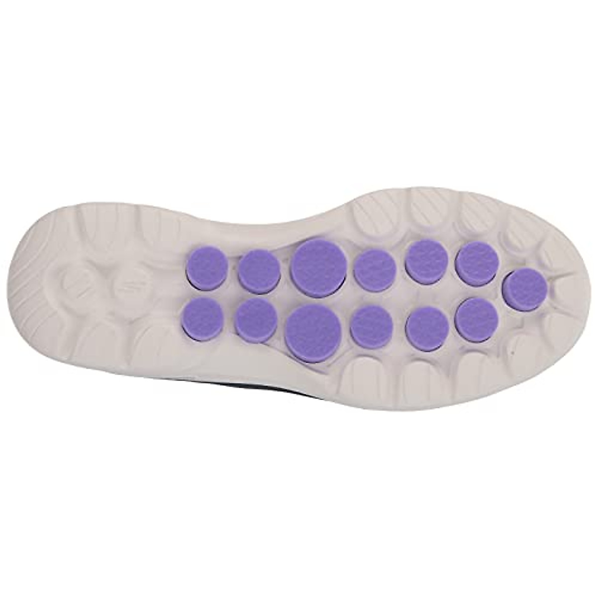 Skechers Women's GO Walk 6-Cosmic Force Sneaker, Navy/Lavender, 7.5