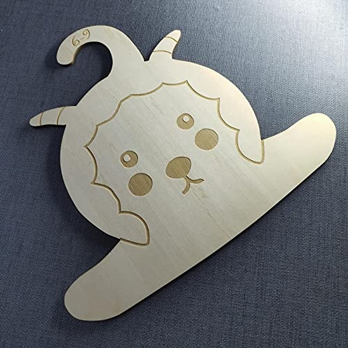 Menolana 8X Infant Wardrobe Divider Label Durable Baby Closet Dividers Hangers New Mom Gift