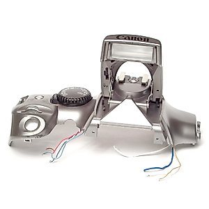 Replacement Repair Parts for Canon Digital Rebel DS6041 / 300D Top Panel with Flash