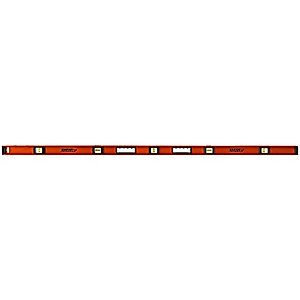Johnson Level & Tool 1233-7200 Heavy Duty I-Beam Aluminum Level, 72", Orange, 1 Level