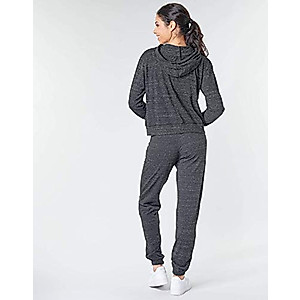 Nike Women's Sportswear Gym Vintage Full-Zip Hoodie , Black/(Sail), Small