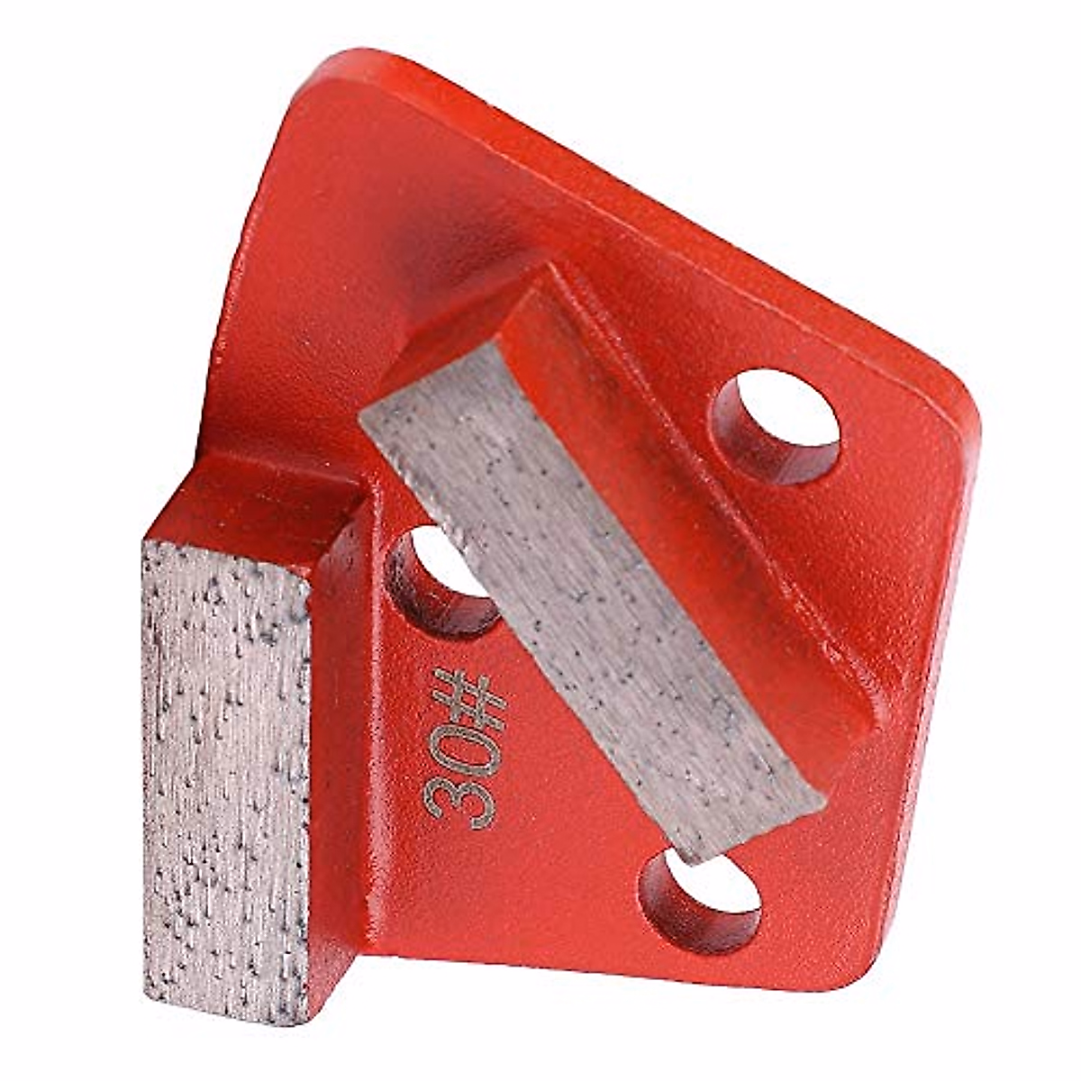 3 PCS Trapezoid Diamond Floor Grinding Pad Disc #30 Grit Metal Scraper for Grinder Floor Concrete (3)