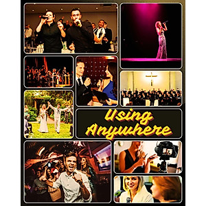 RhymKawa Bling Gold Microphone Cover Compatible with Shure SM58, SM48 Wired and Wireless Mic Cartridge Ball Mesh Grill Repalcement, 2 Pack