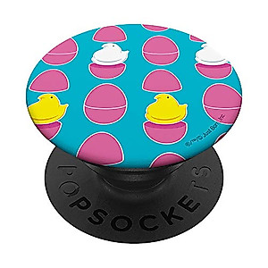 Peeps Hatching Out Of Plastic Easter Eggs Pattern PopSockets Swappable PopGrip