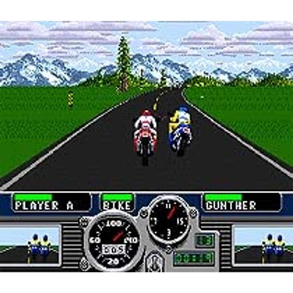 Road Rash 1-2-3 16 bit MD Game Card For Sega Mega Drive For Genesis- Road Race NTSC