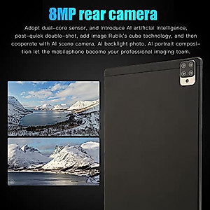 VINGVO Office Tablet, 5000mAh Student Tablet 10 Inch IPS Screen for Work (US Plug)