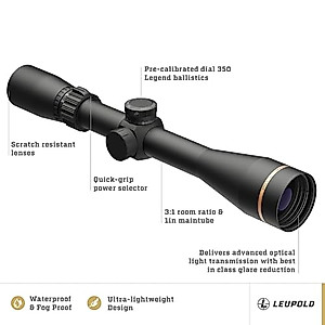 Leupold VX-Freedom 3-9x40 (1 inch) 350 Legend Duplex Reticle Riflescope